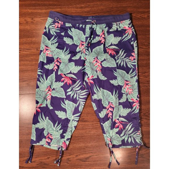 Caribbean Joe | Pants & Jumpsuits | Caribbean Joe Womens Capri Pants ...